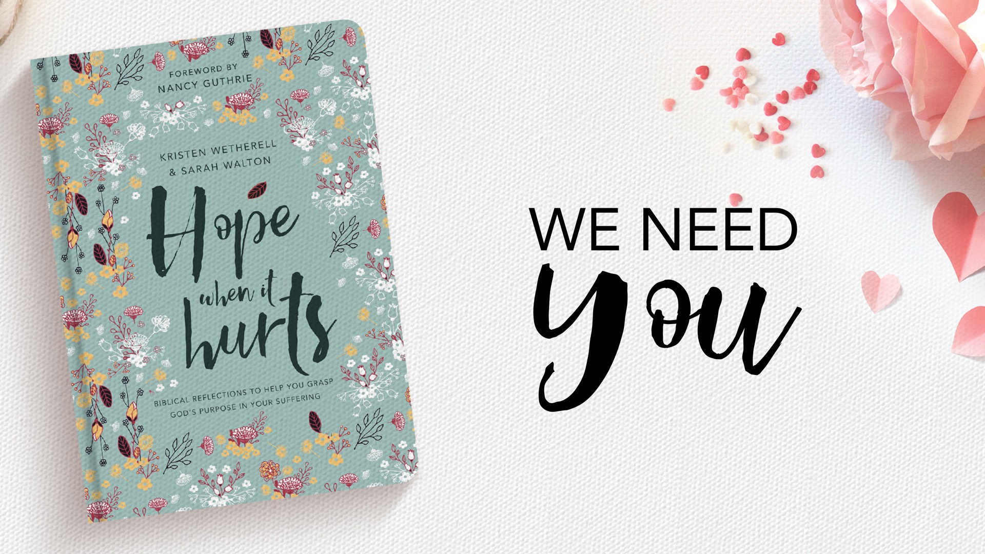 Three Ways to Get Involved with "Hope When It Hurts" · Kristen Wetherell